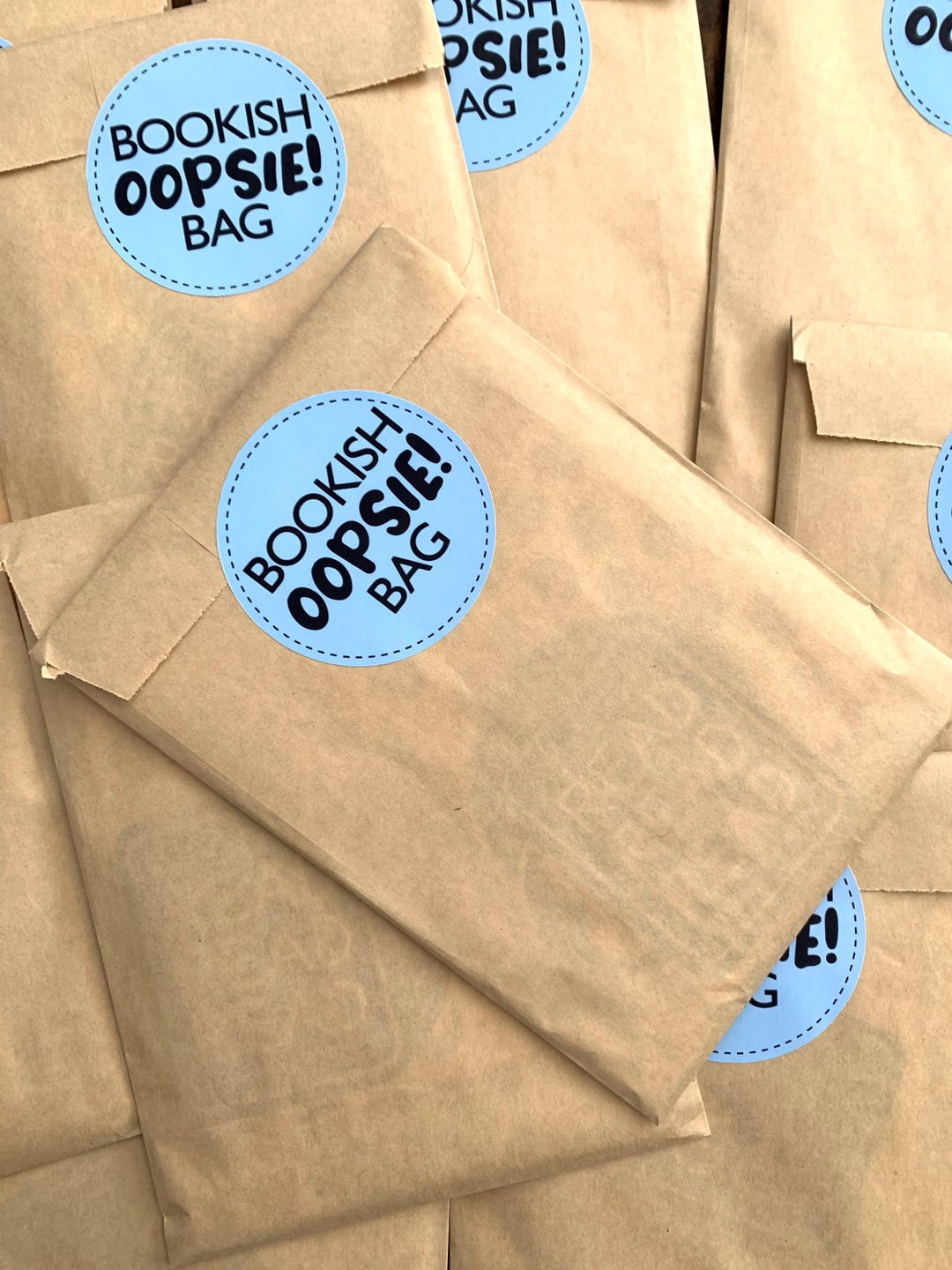 Bookish Oopsie! Bag - Bookish Stickers | Reading Journal Stickers & Bookish Extras | LIMITED QTY ...