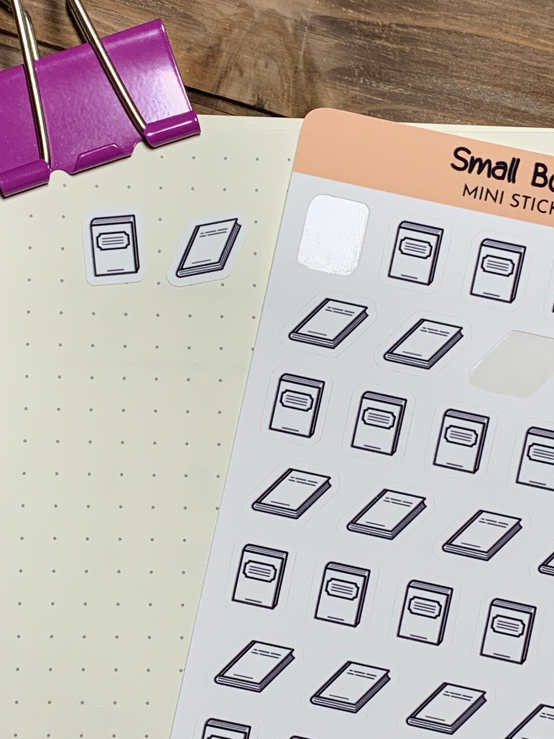 Small Bookish Icons Mini Sticker Sheets Book Icons Ebook - Etsy