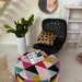 Geometric Print Ottoman/ Coffee Table - Etsy