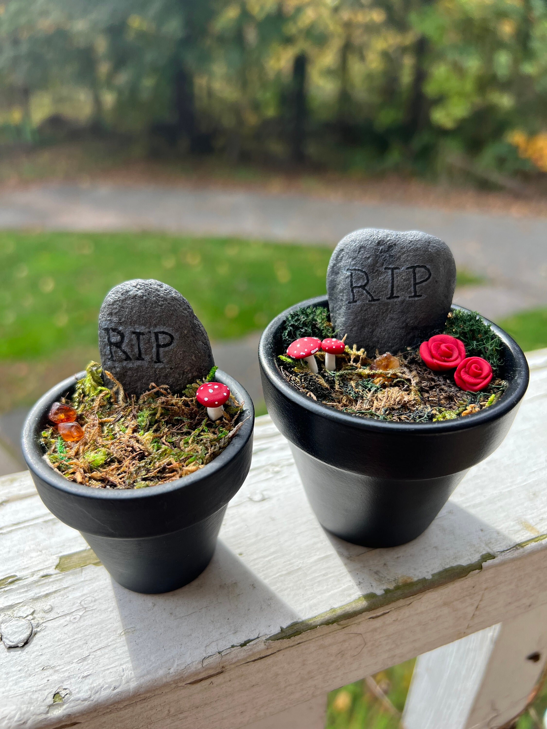 Graveyard Pots - Etsy