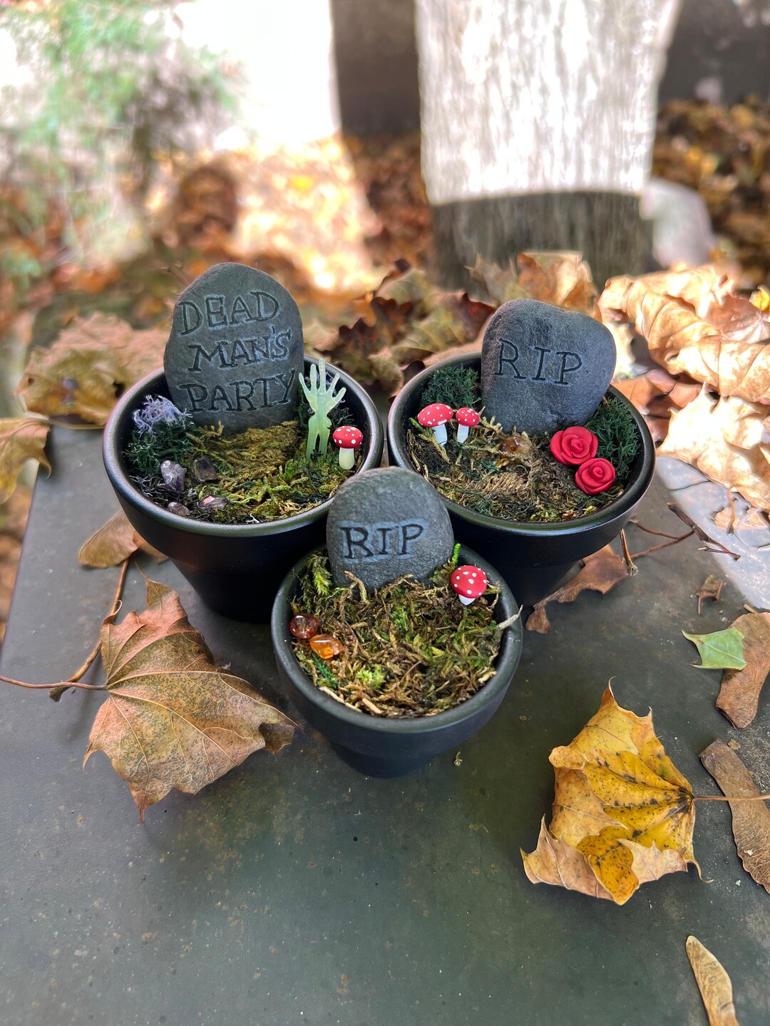 Graveyard Pots - Etsy