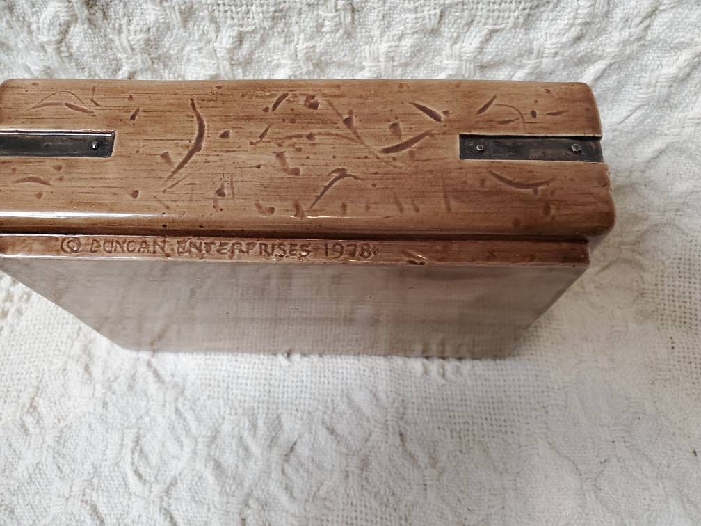 1978 Duncan Enterprises Duck Trinket Box - Etsy