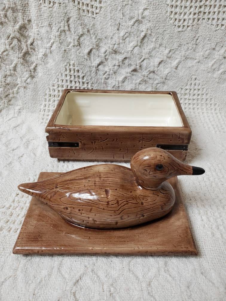 1978 Duncan Enterprises Duck Trinket Box - Etsy