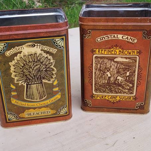 Flour Tin - Etsy
