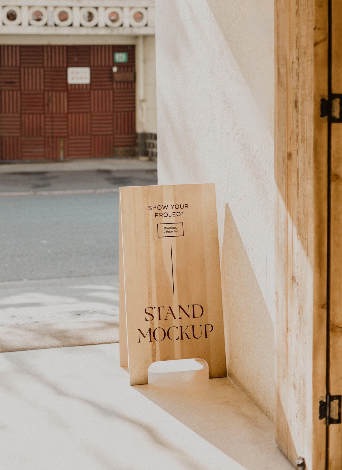 A-stand Mockup Restaurant Stand Mockup Stand Menu Mockup - Etsy