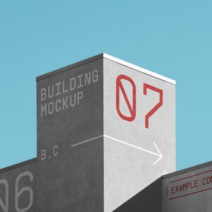 Storefront Mockup, Store Front Mockup, Wall Mockup, Facade Mockup, Sign ...