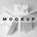 Gift Box Mockup, Gift Box Set, Box Mockup, Package Mockup, Gift Box ...