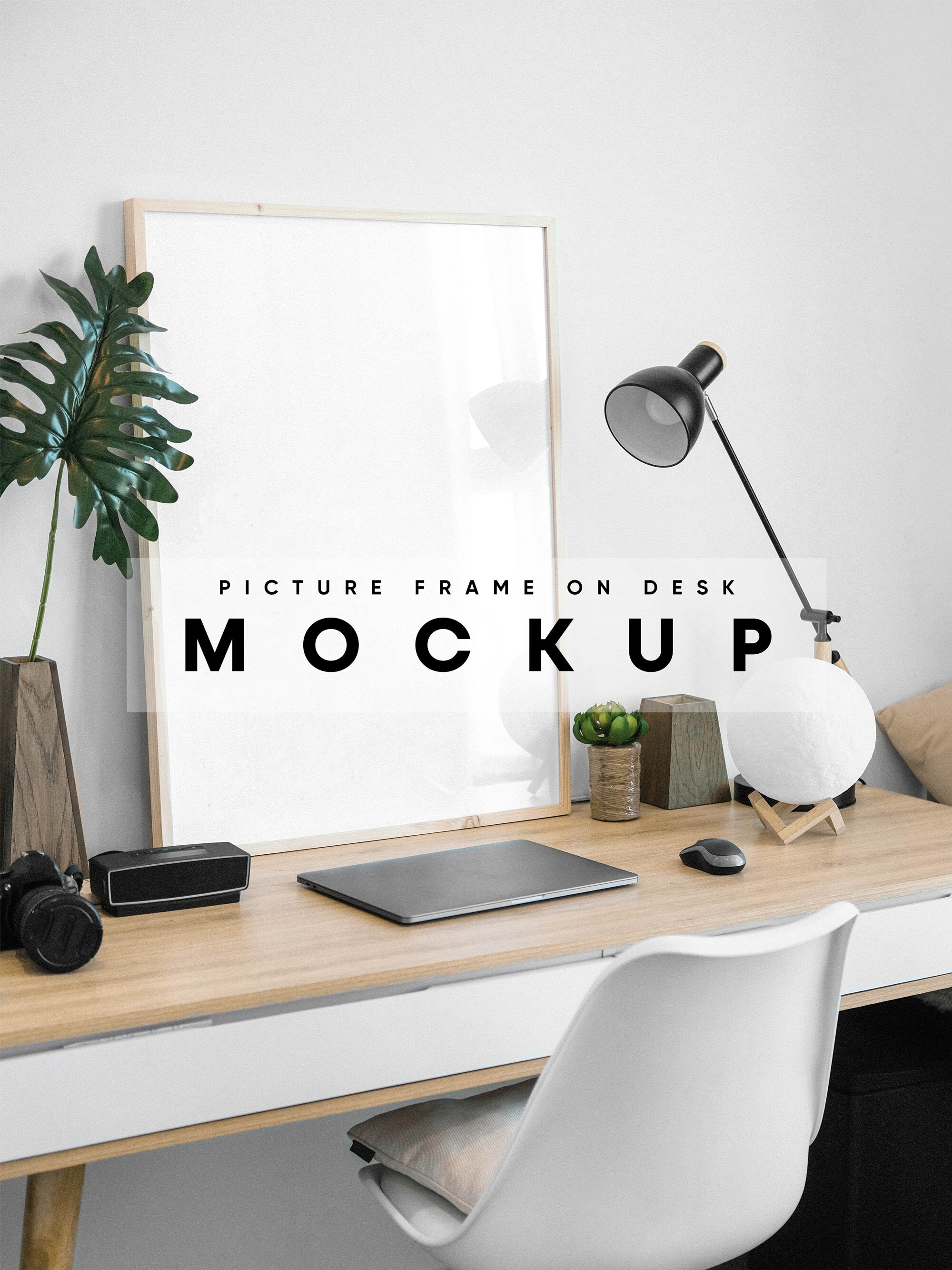 Picture on Desk Frame Mockup Frame Mockup Photo Frame - Etsy