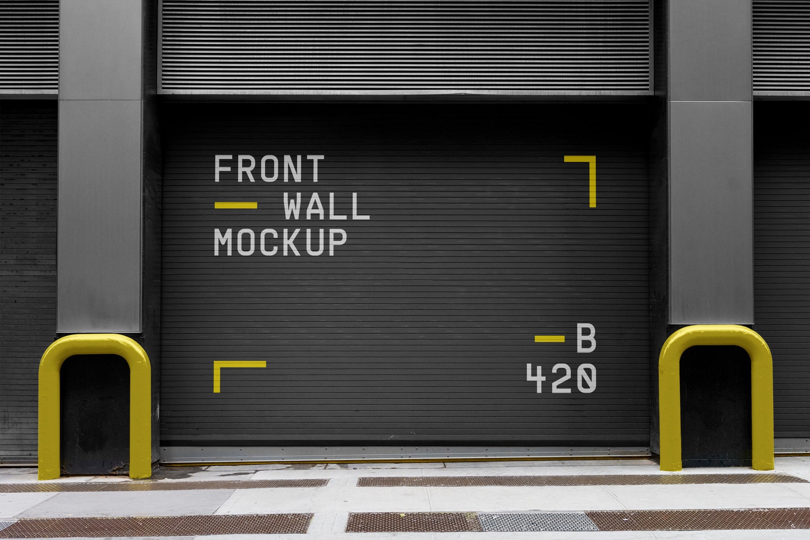 Wall Logo Mockup Wall Mockup Sign Mockup Mural Mockup - Etsy