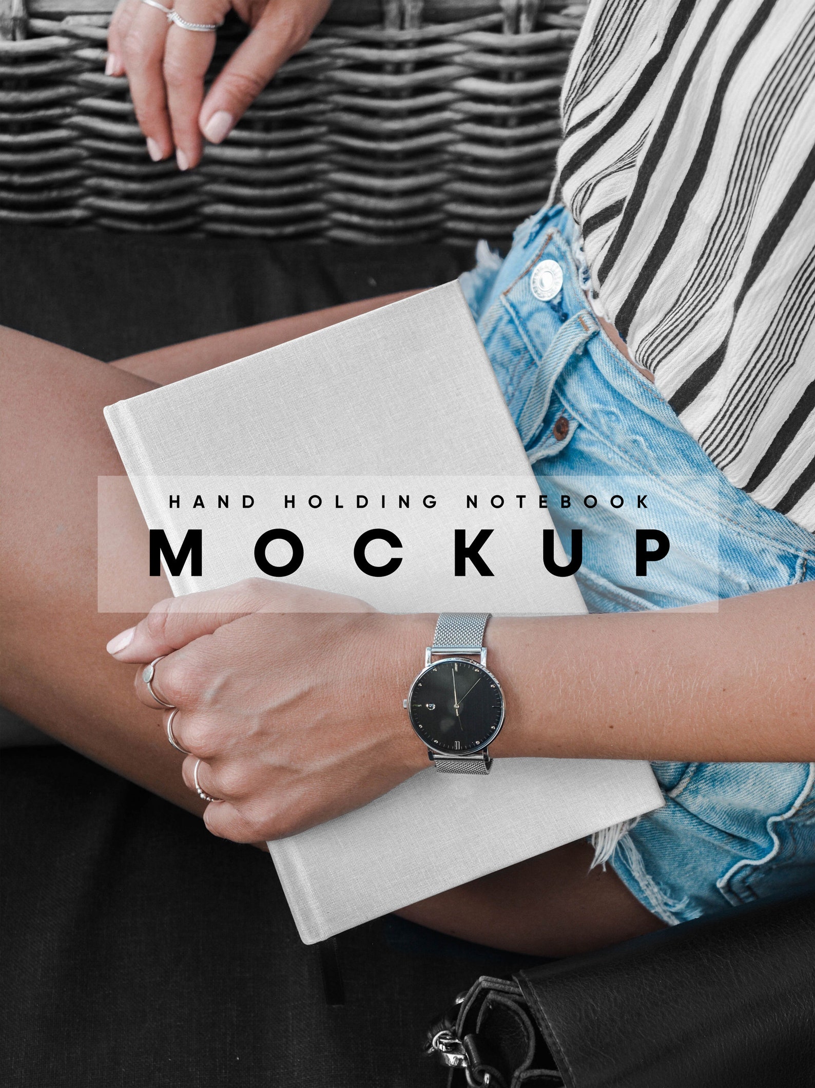 Hand Holding Notebook Mockup: Magazine, Diary Cover (PSD & JPG) - Etsy