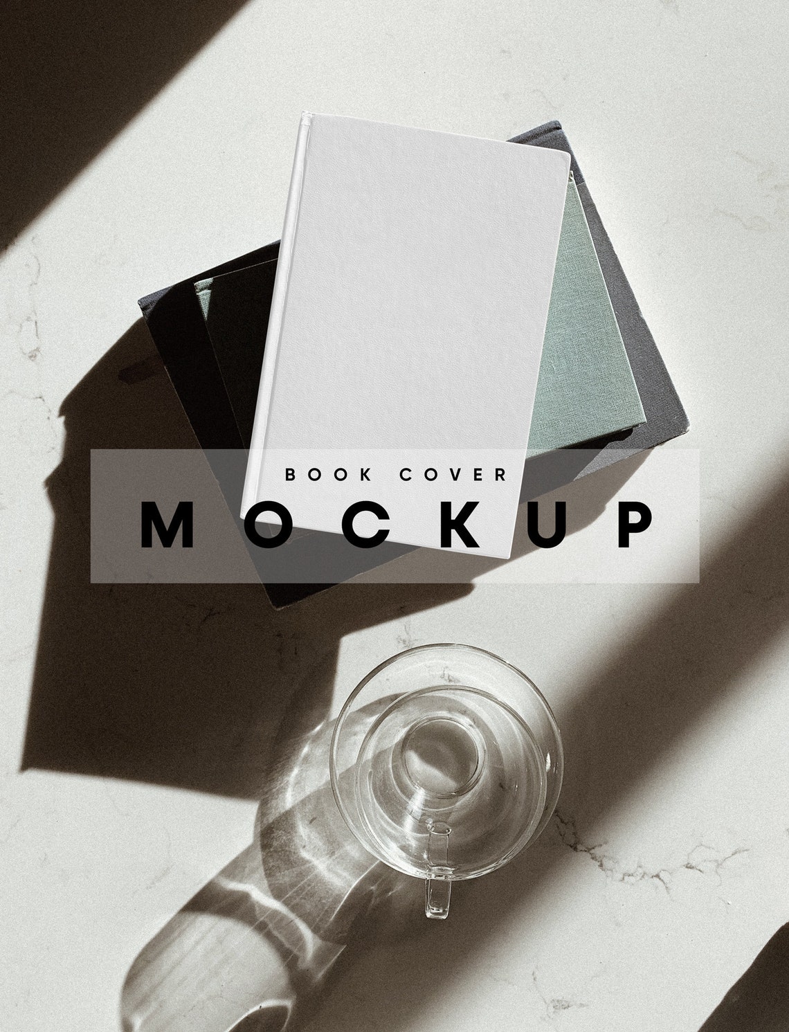 Photo Realistic Book Cover Mockup (PSD & JPG) - Etsy