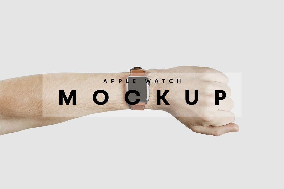 Apple Watch Mockup: App UI Showcase (PSD & JPG) - Etsy