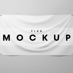 Flag Mockup, Billboard Mockup, Sign Mockup, Poster Mockups, Banner ...