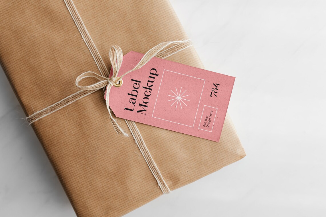 Gift Card Mockup Gift Label Mockup Box Mockup Package - Etsy