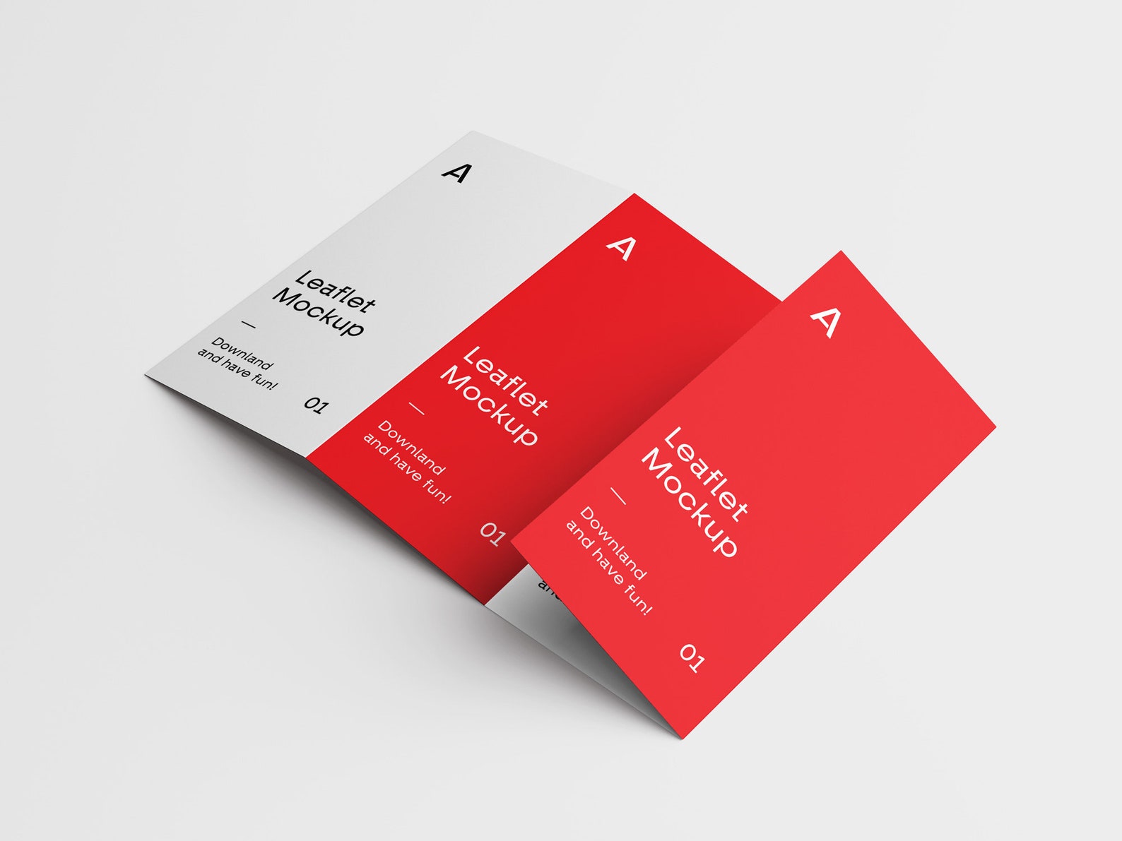 Fold Brochure Mockup: Stationery Pamphlet (PSD & JPG) - Etsy