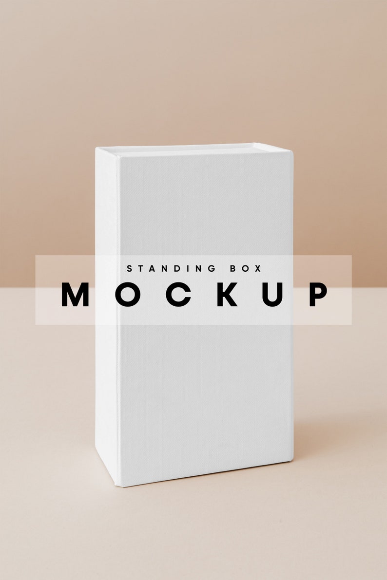 Small Paper Box Mockup: Package Branding (PSD) - Etsy