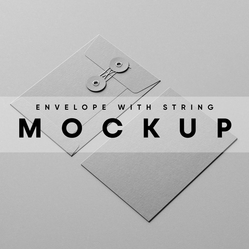 String Tie Envelopes - Etsy