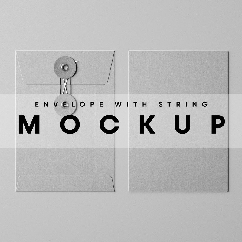 String Tie Envelopes - Etsy