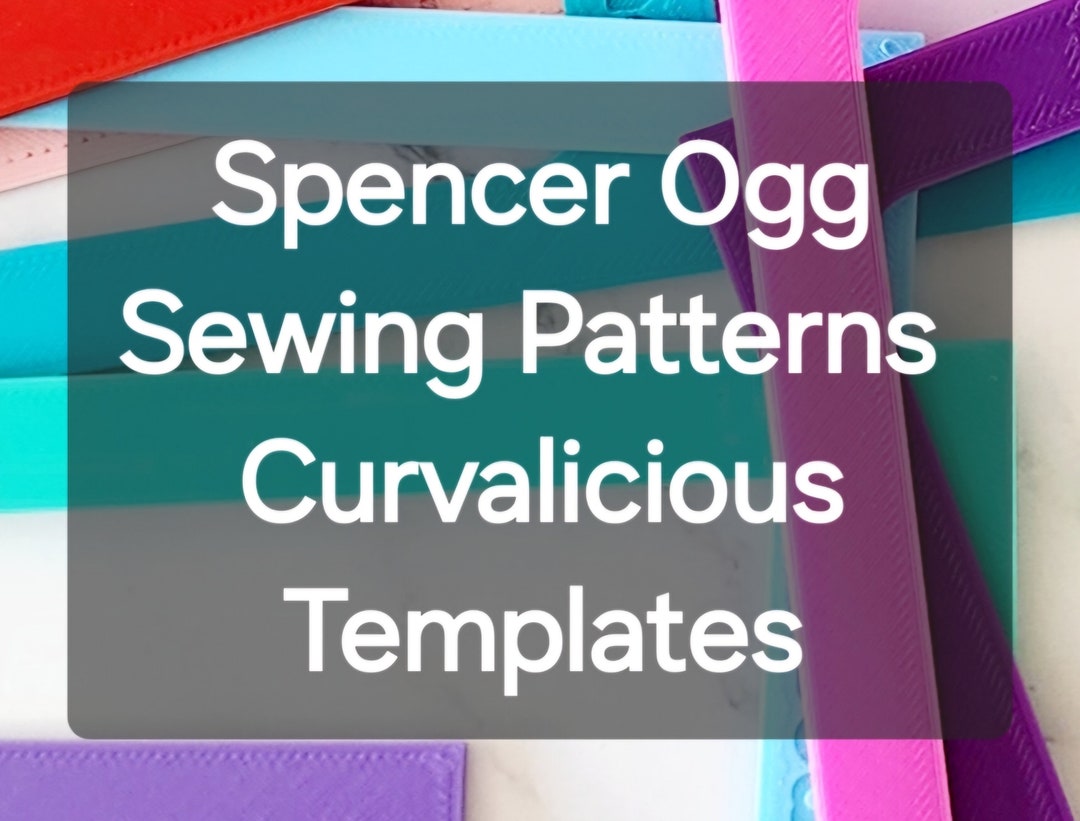 Spencer Ogg Curvalicious Zip Wallet Pattern Templates / Sewing Quilting ...