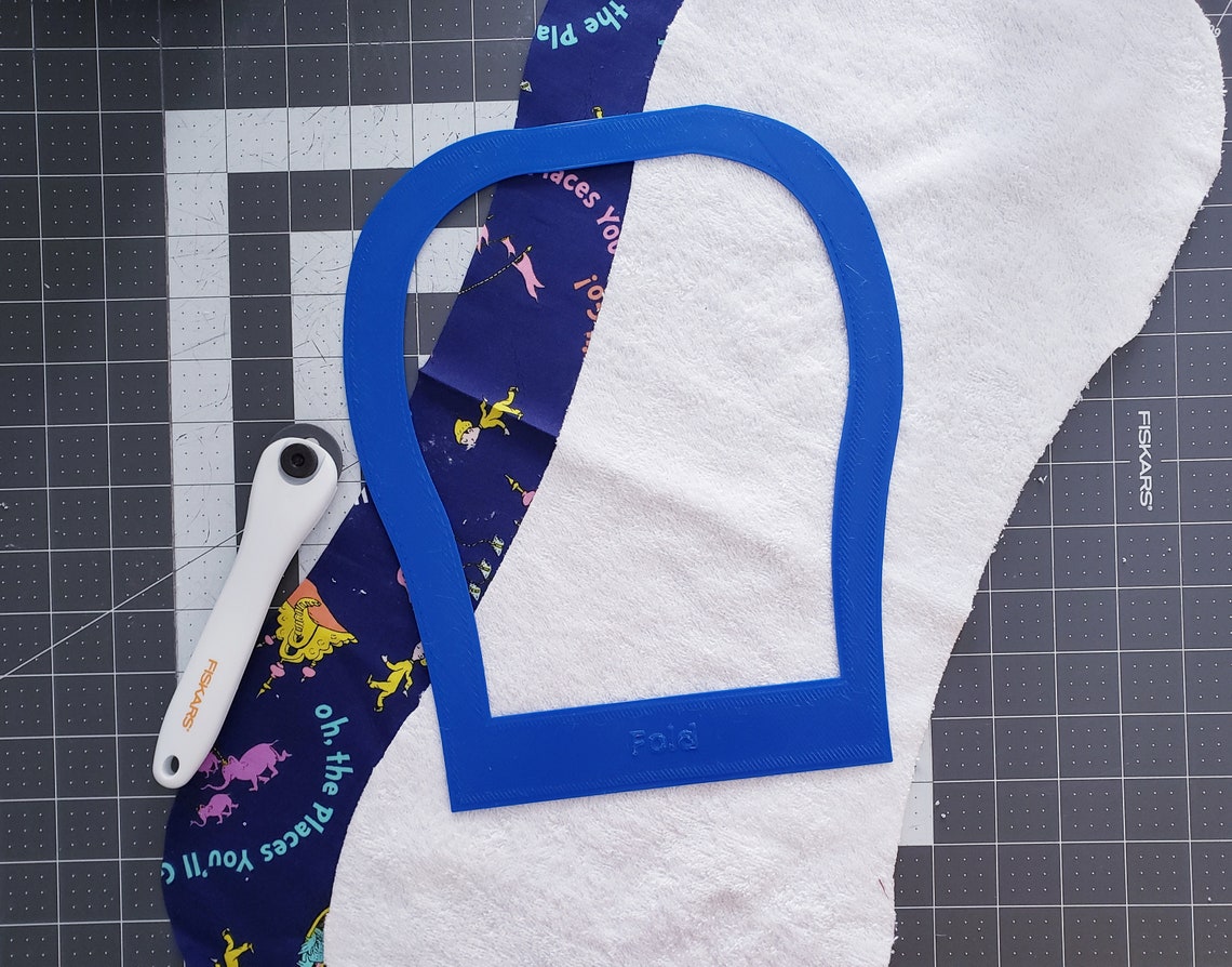 Baby Burp Cloth Template / Sewing Pattern / Sewing for Infants | Etsy