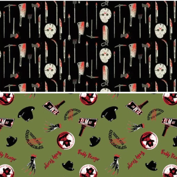 Horror Fabric - Etsy