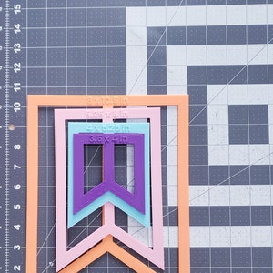 Pennant Garland Banner Template Set Swallowtail Flag / Sewing Pattern ...