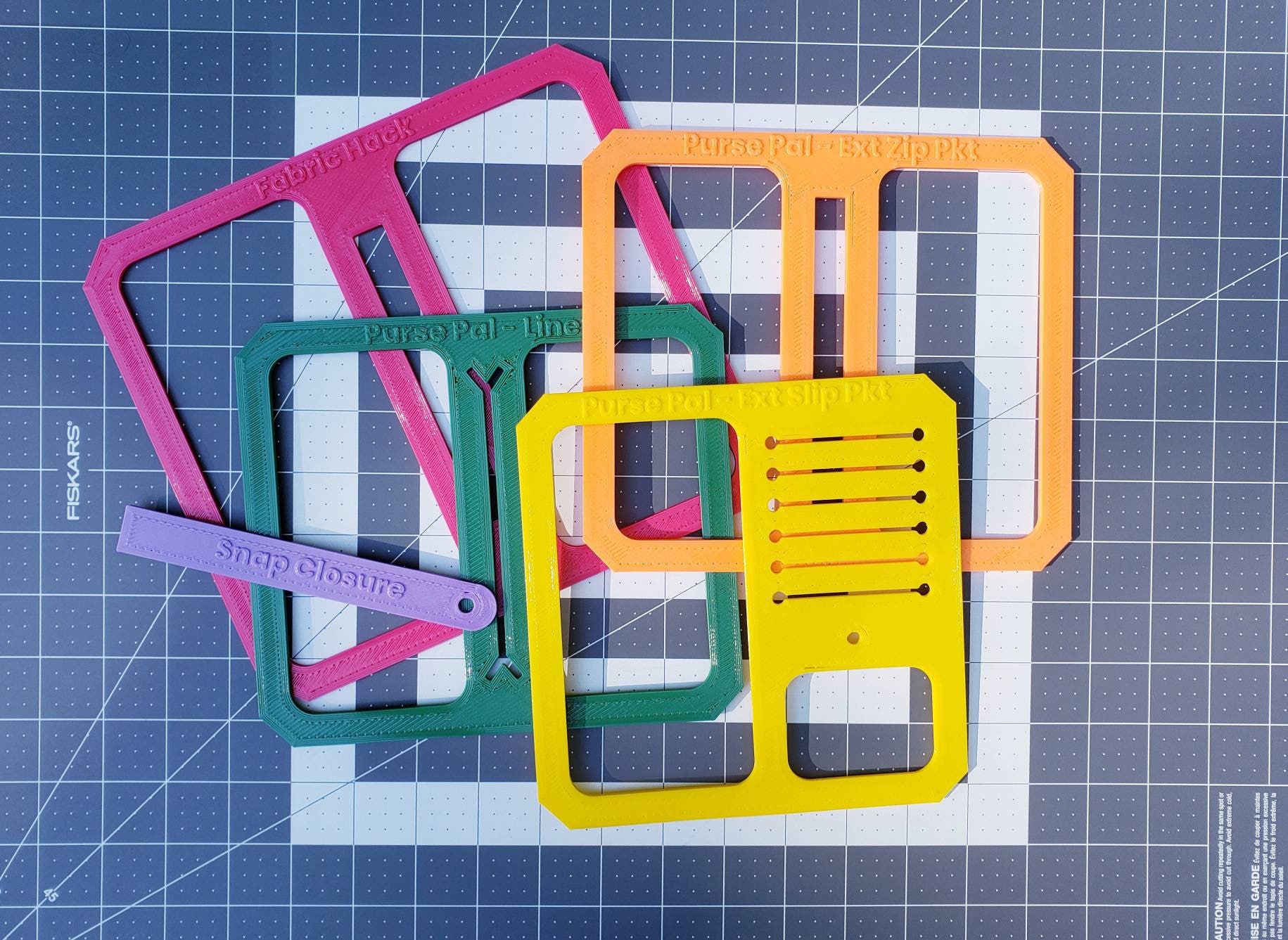 Linds Handmade Designs Purse Pal Template Set / Sewing Quilting Stencil ...