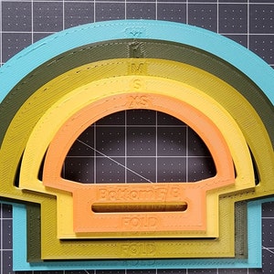 By Annie Clam up Zipper Pouch Sewing Templates / Sewing Quilting ...