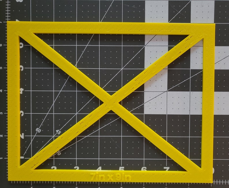 Rectangular Template Set / Sewing Templates / Mask Pattern - Etsy