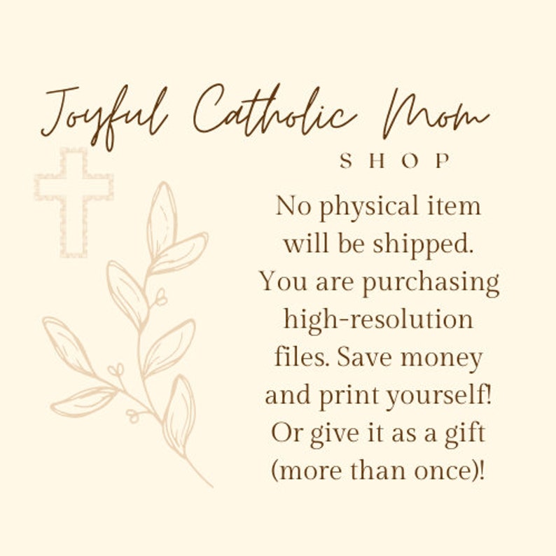 Catholic Printable Greeting Card Catholic Saint Quotes St - Etsy