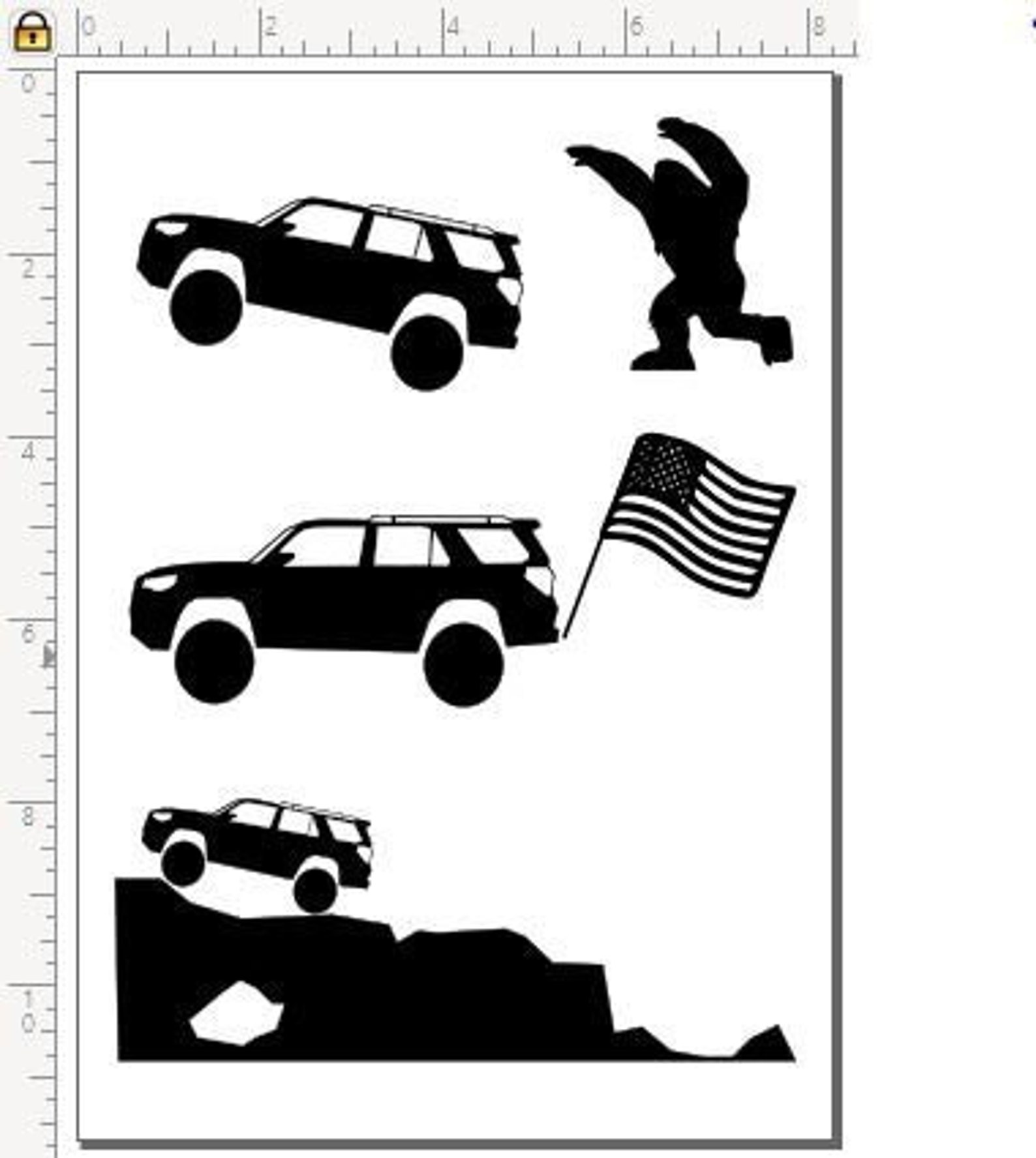 4runner SVG 4 Runner Sticker Car Decal Toyota Sticker Car - Etsy