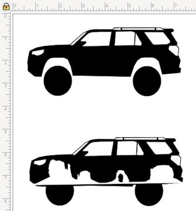 4runner SVG 4 Runner Sticker Car Decal Toyota Sticker Car | Etsy