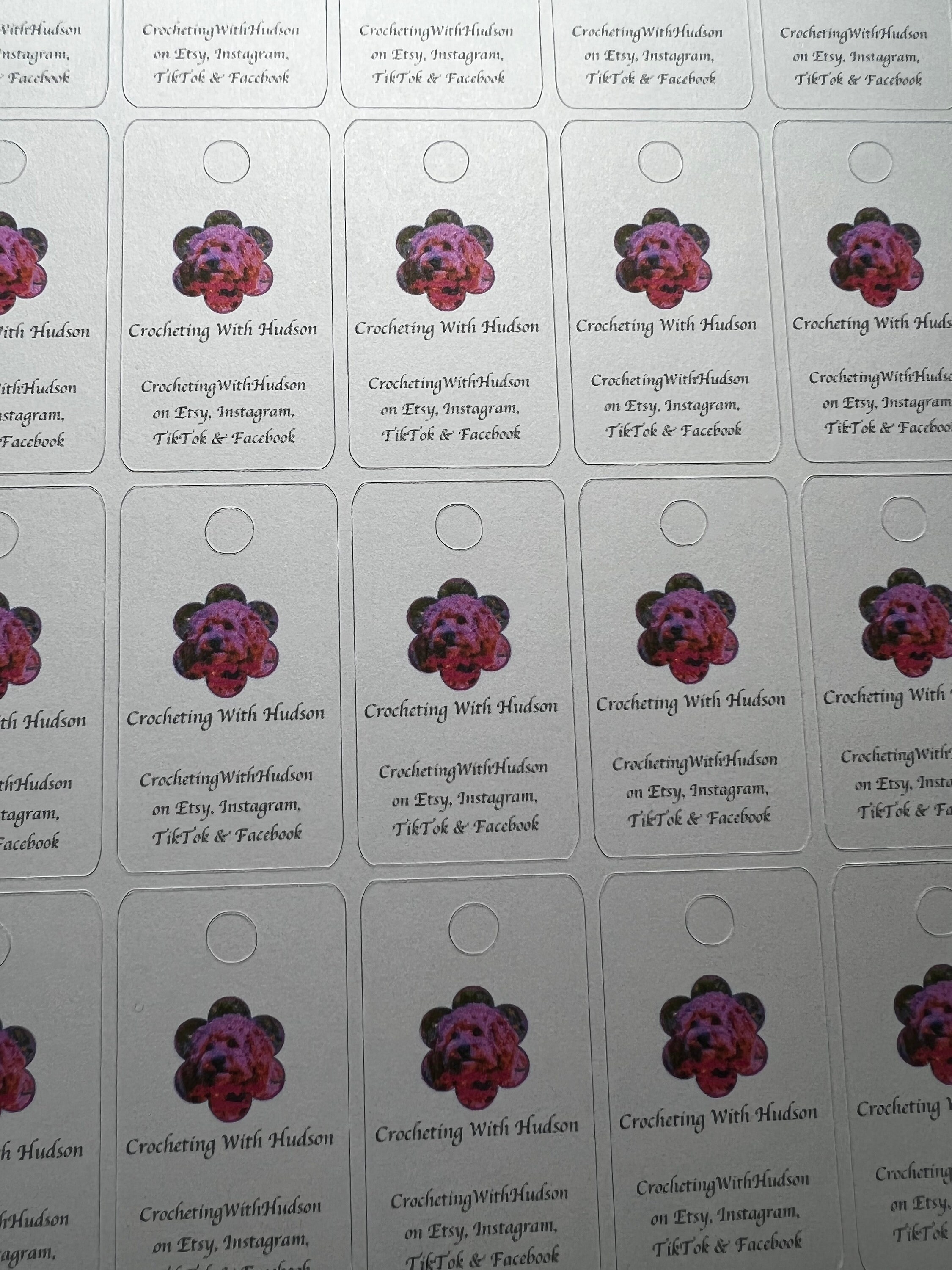 Market/retail Logo Custom Price Tags Card Stock Tags Market - Etsy Canada