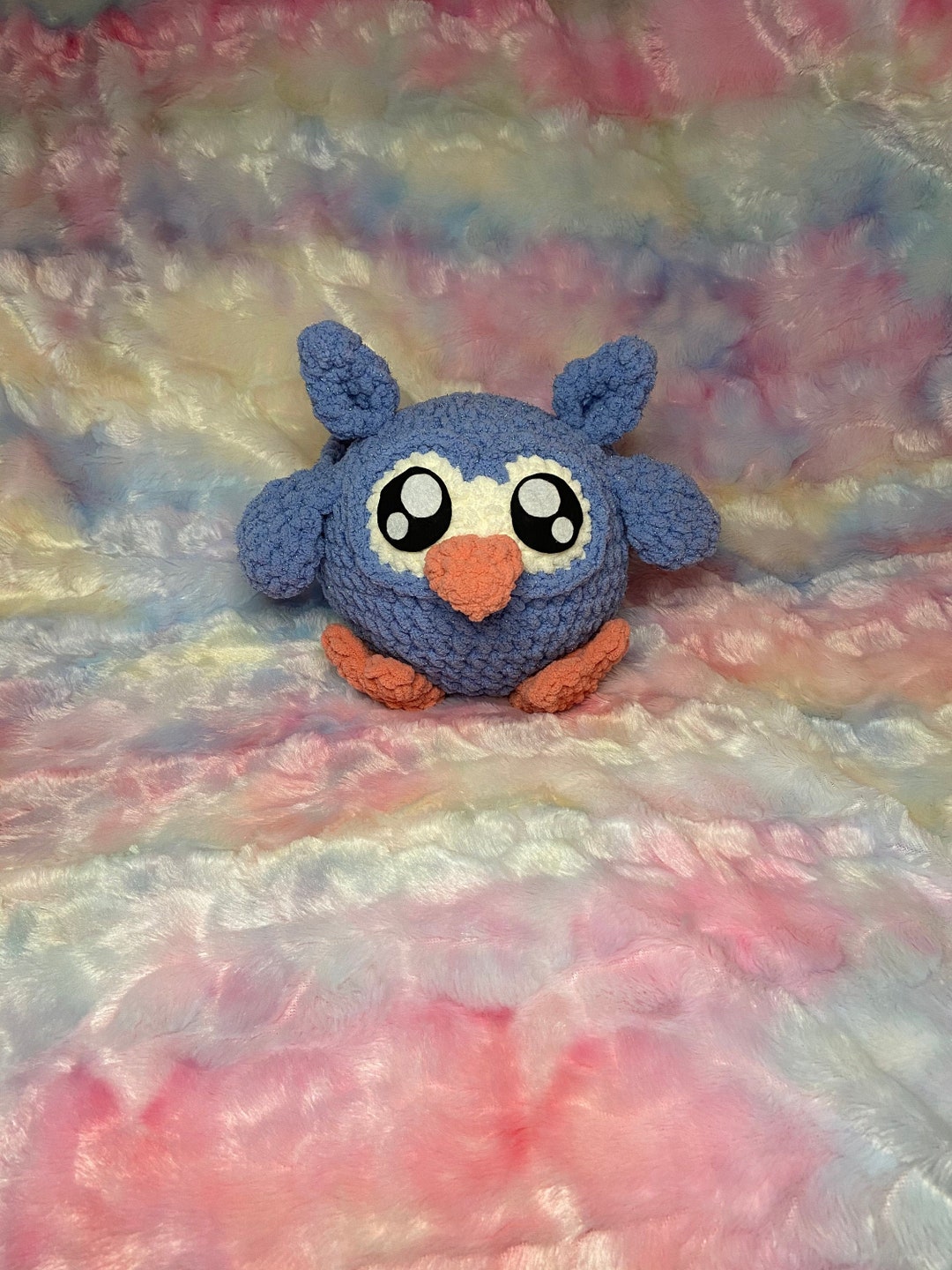 Puffball Pockets Owl PDF Printable Crochet Pattern (FREE DELIVERY ...