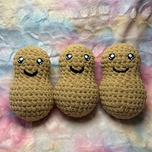 No Sew, Peanut Plushie Crochet Pattern, PDF Crochet Pattern, Nut ...