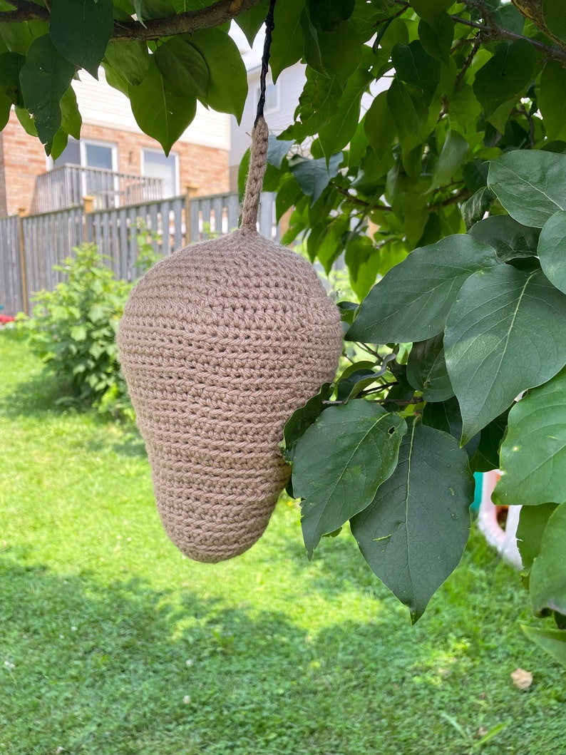 Buzz off Wasp Nest PDF Crochet Pattern FREE DELIVERY - Etsy Canada