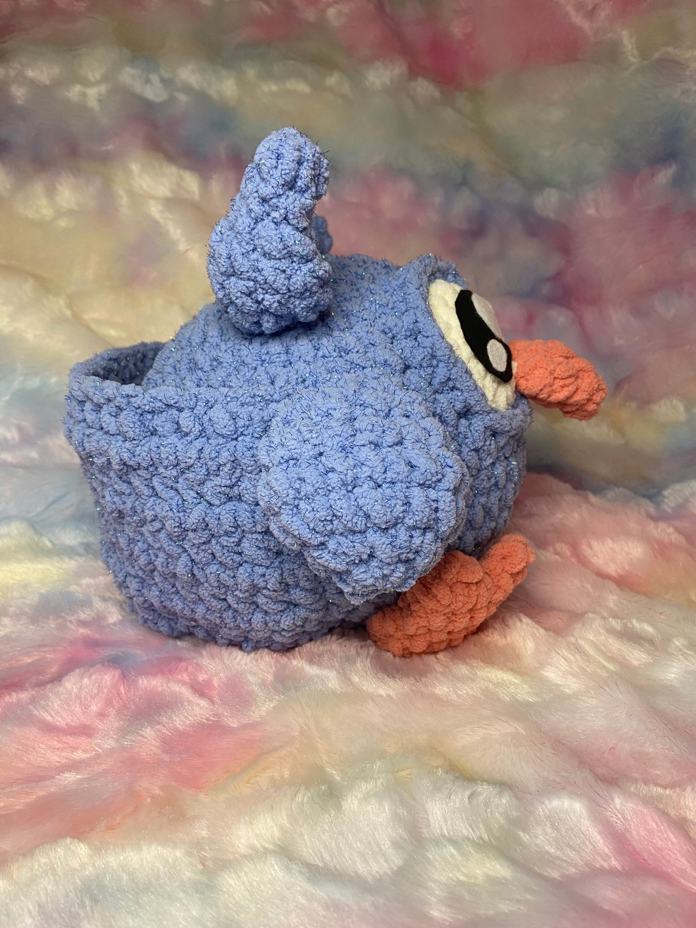 Puffball Pockets Owl PDF Printable Crochet Pattern (FREE DELIVERY ...