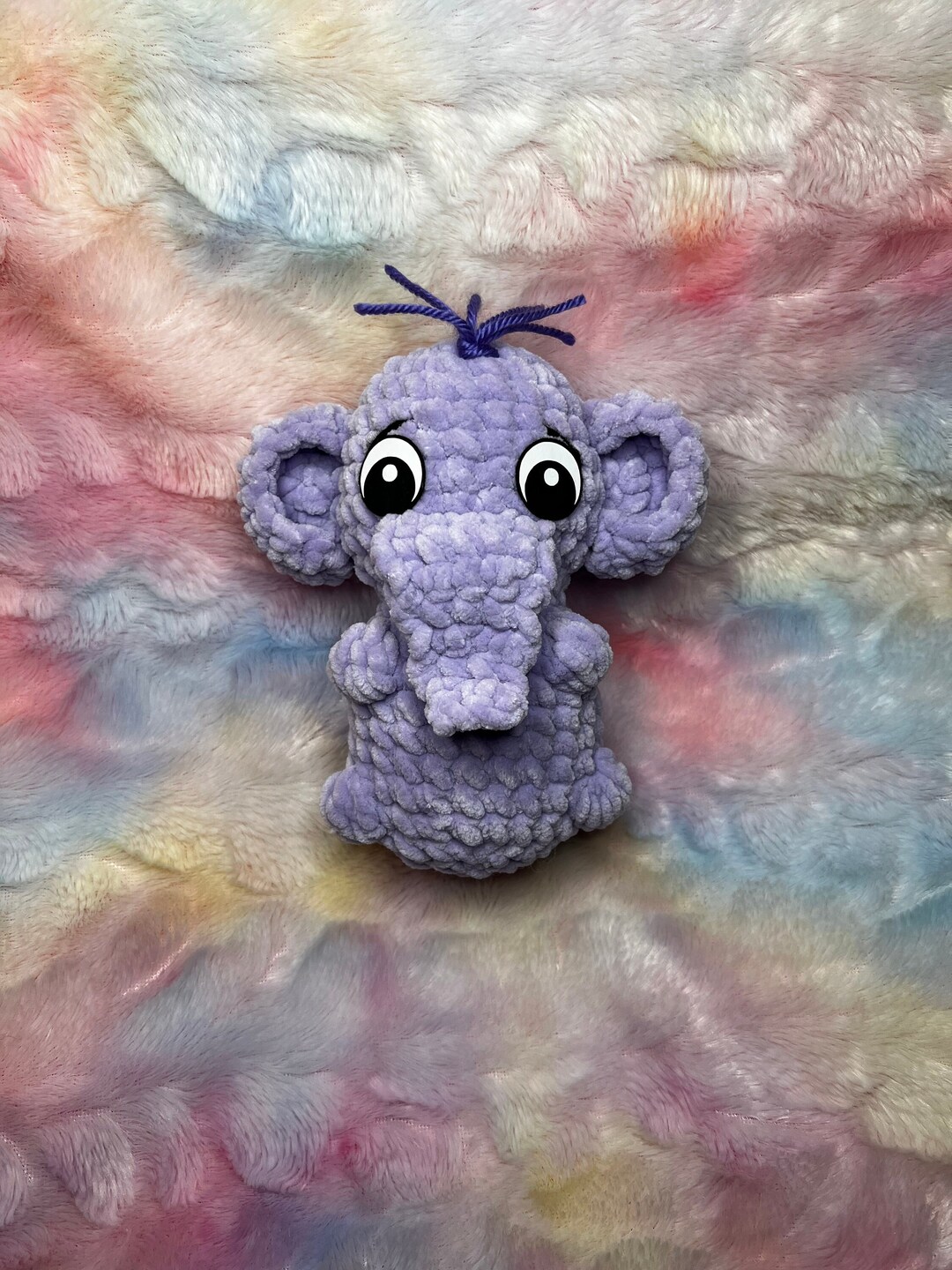 No Sew, Pocket Elephant No Sew Plushie Crochet Pattern, Peanut, PDF ...