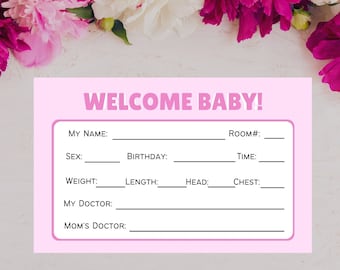 Hospital Crib Sign - Etsy