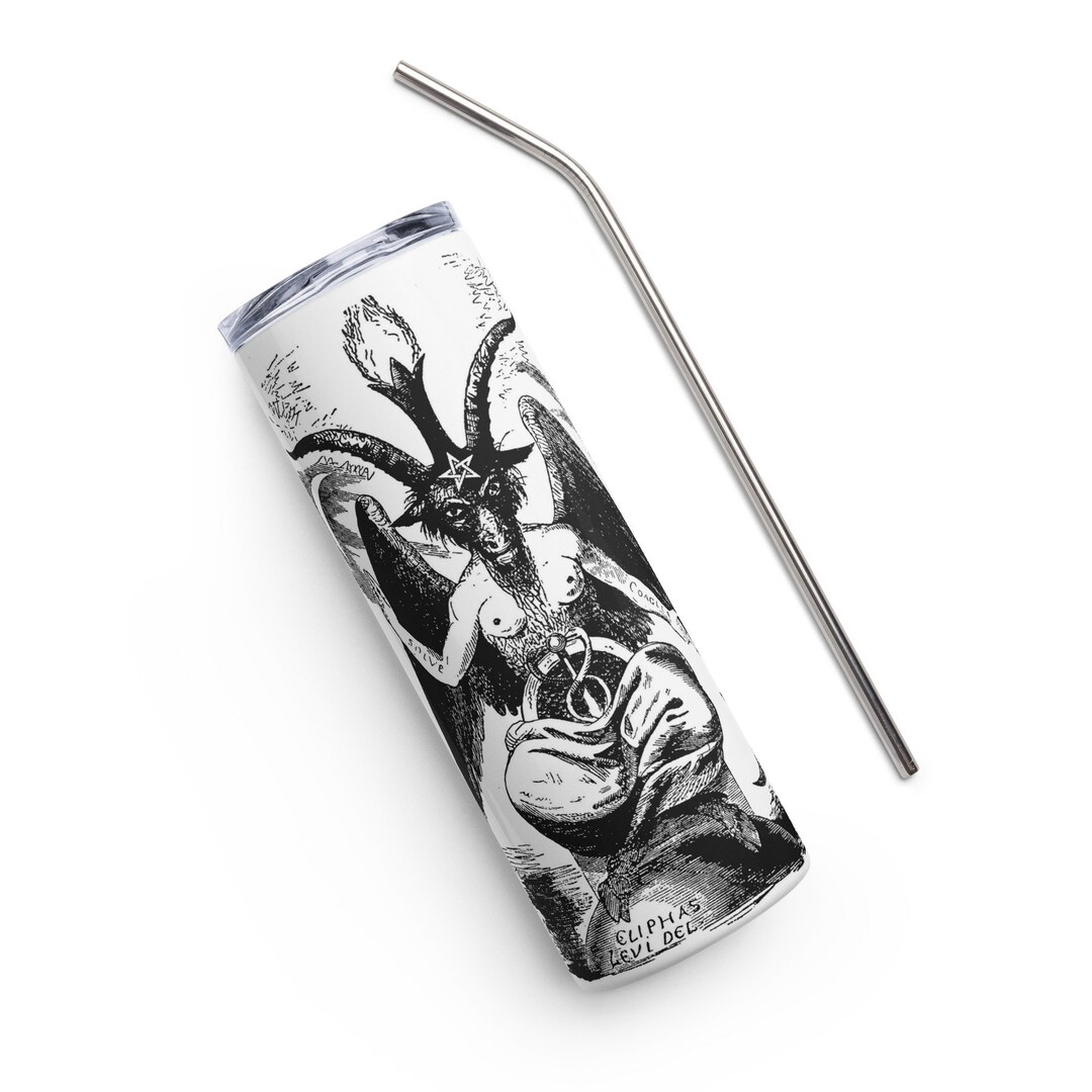 Stainless Steel Tumbler Éliphas Lévi Baphomet Magic - Etsy