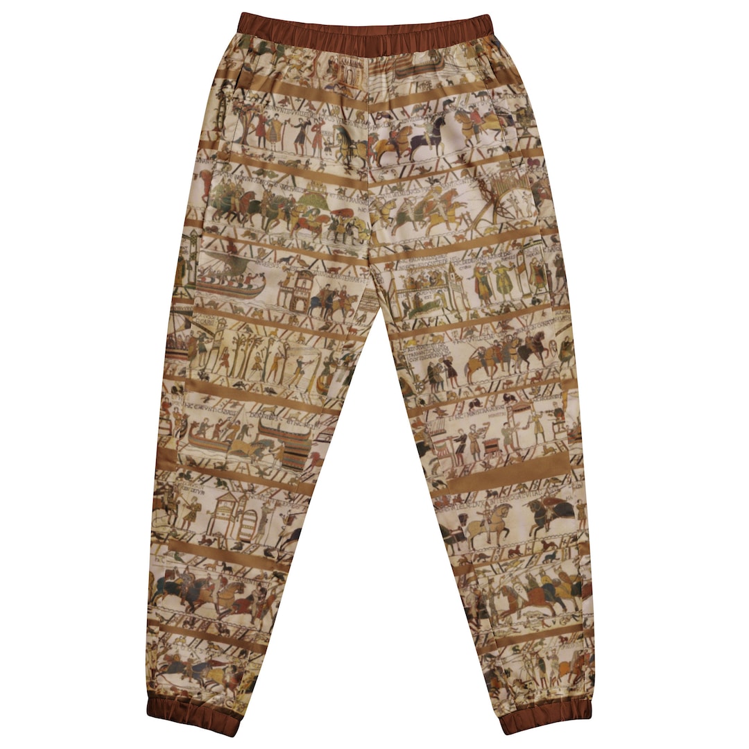 Unisex Track Pants - Bayeux Tapestry Embroidery Gothic Medieval - Etsy