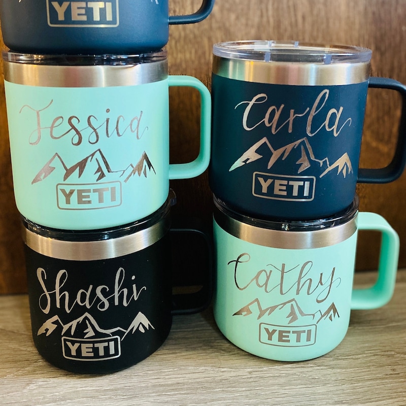 Engraved Custom Yeti Mugs - Etsy