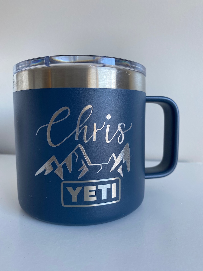 Custom YETI, Personalized YETI Mug, Engraved 14 Oz Mug, Yeti Mug ...