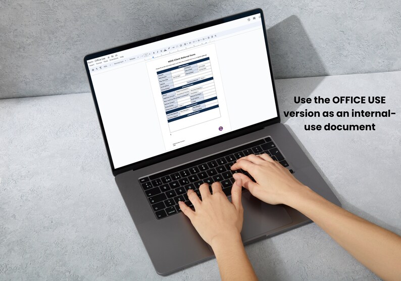 NDIS Client Referral Form, NDIS Intake, Disability Service Provider ...