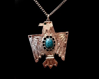 Turquoise Eagle | Etsy