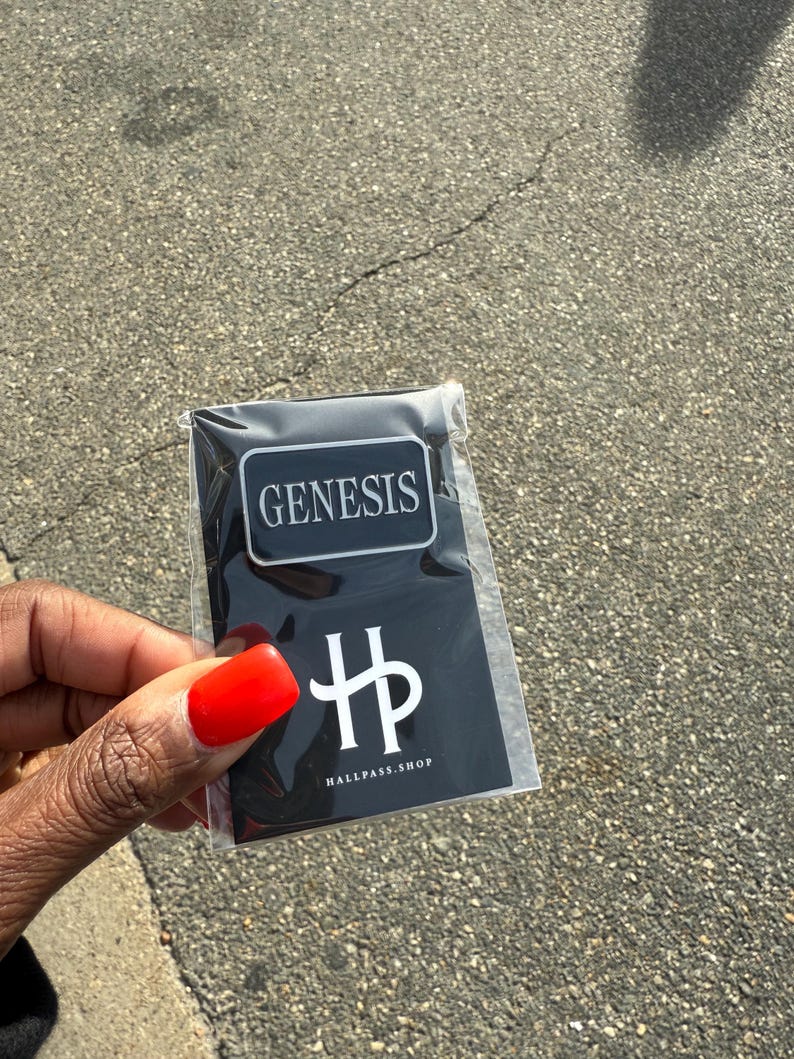 GENESIS Lapel Pin – Black Enamel, Silver Trim, HBCU Alumni Gift - Etsy