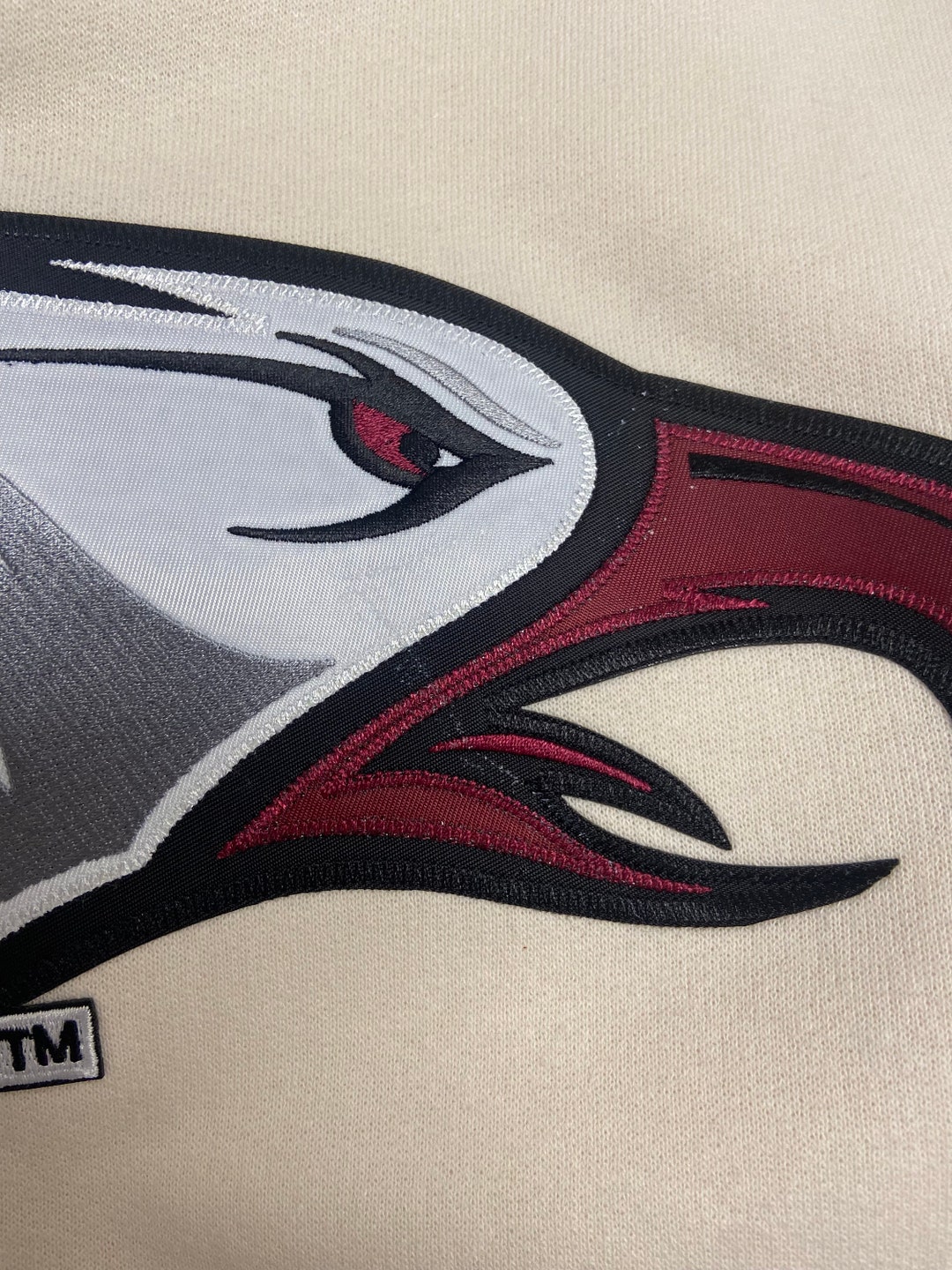 NCCU Eagles Patch Cream Crewneck - Etsy