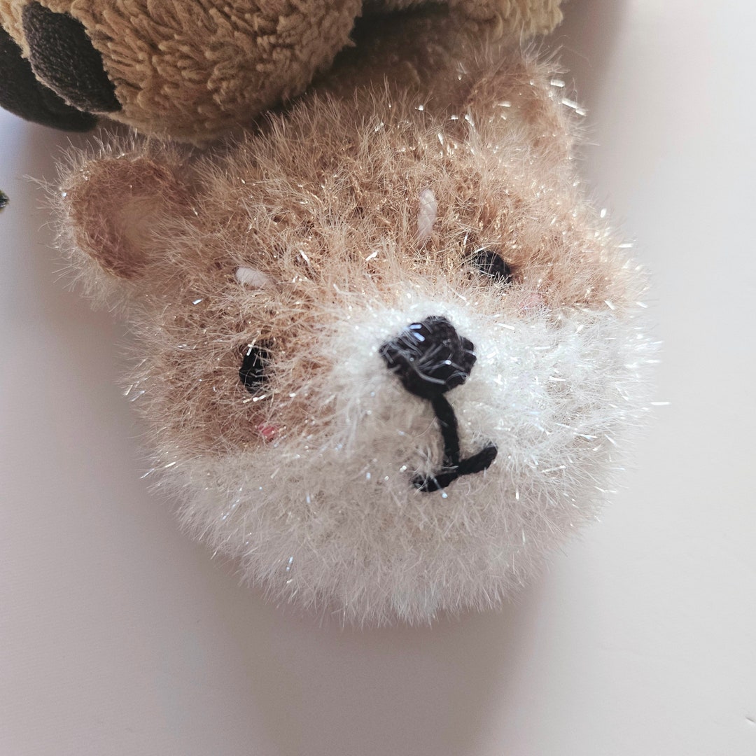 Handmade Dish Scrubby - Puppy Design | Crocheted Scrubber | Crocheted ...
