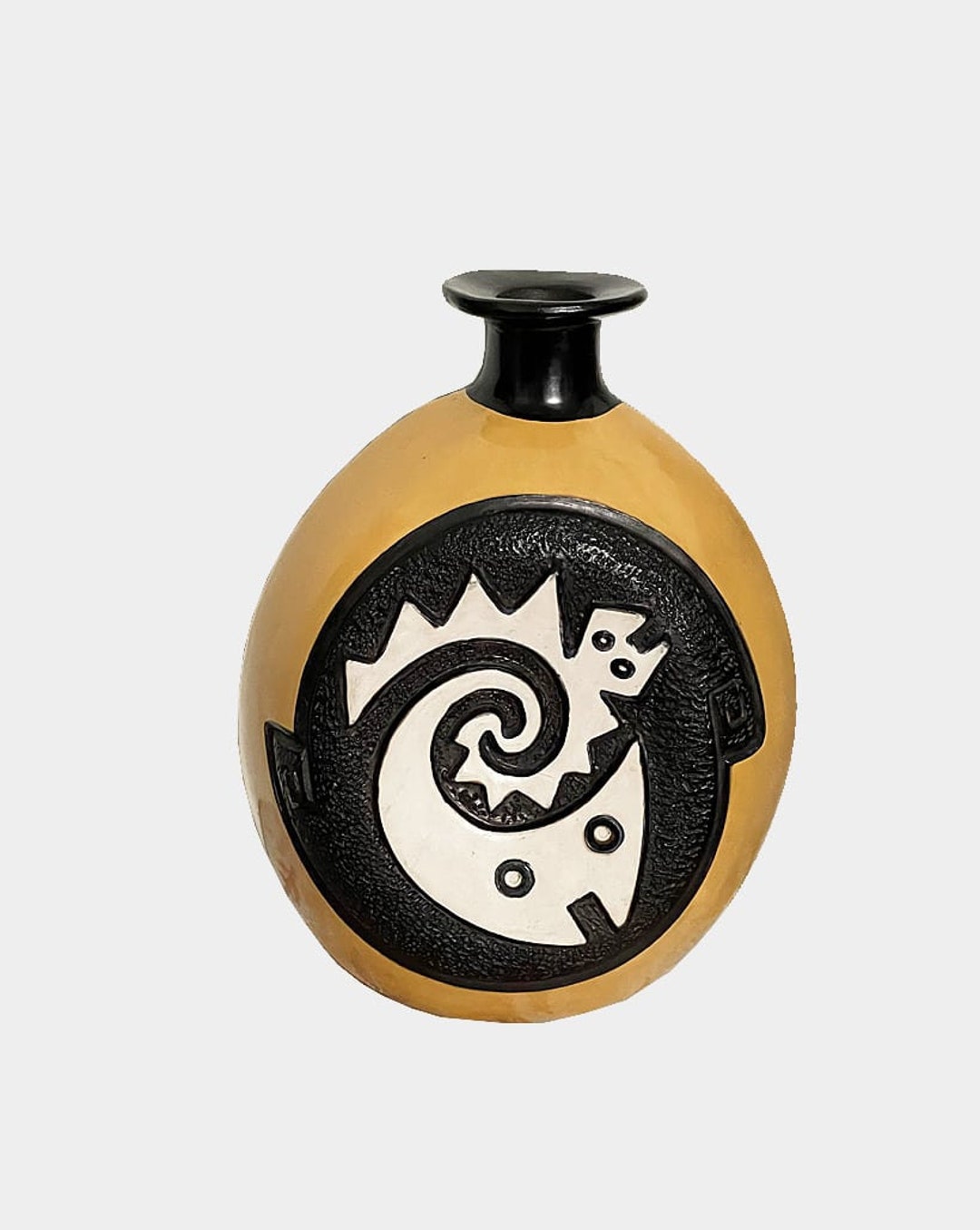 Peruvian Pottery Vases, Chulucanas Pottery Vase, Peruvian Ceramics ...