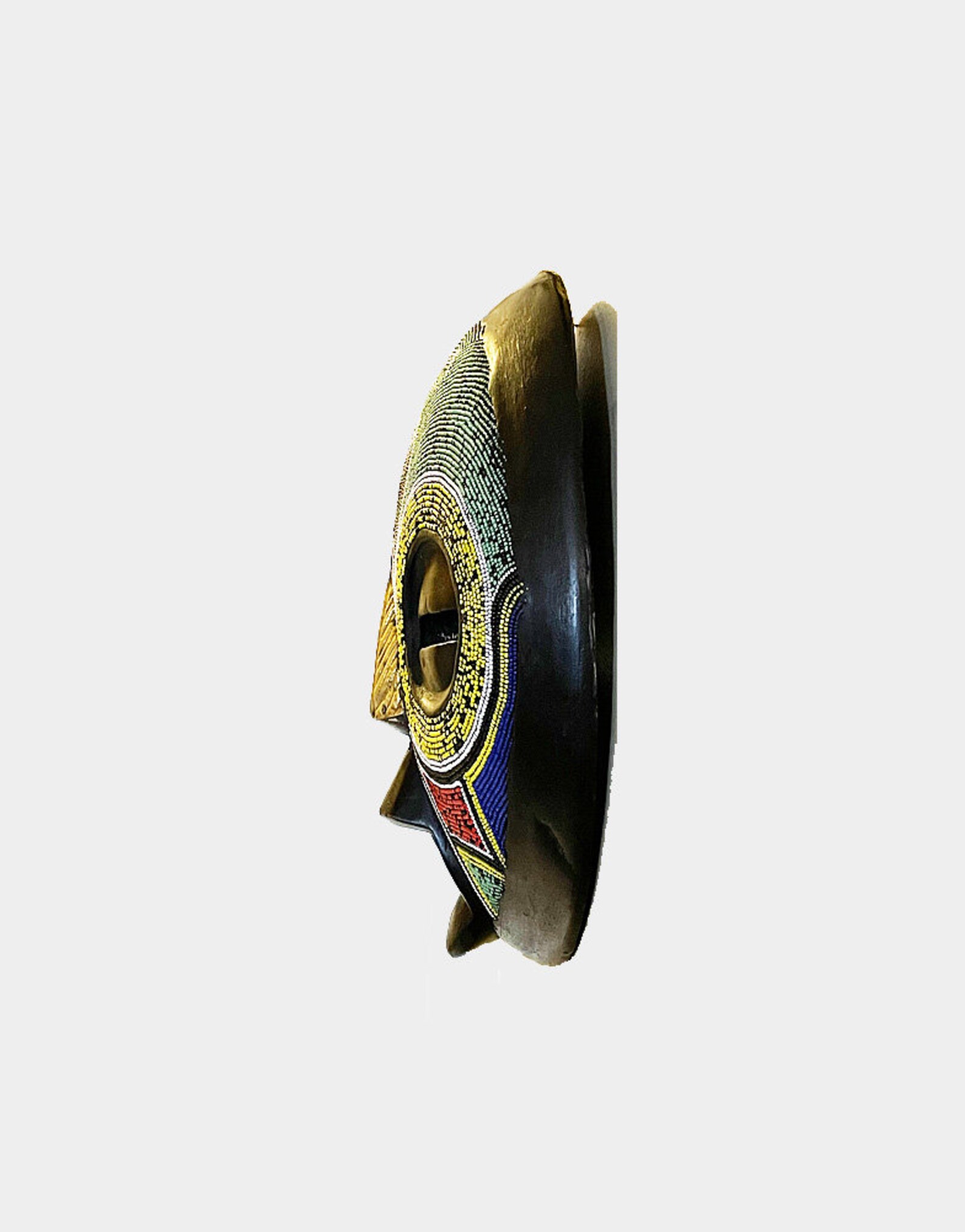 Beaded African Mask From Ghana, Africa - Etsy